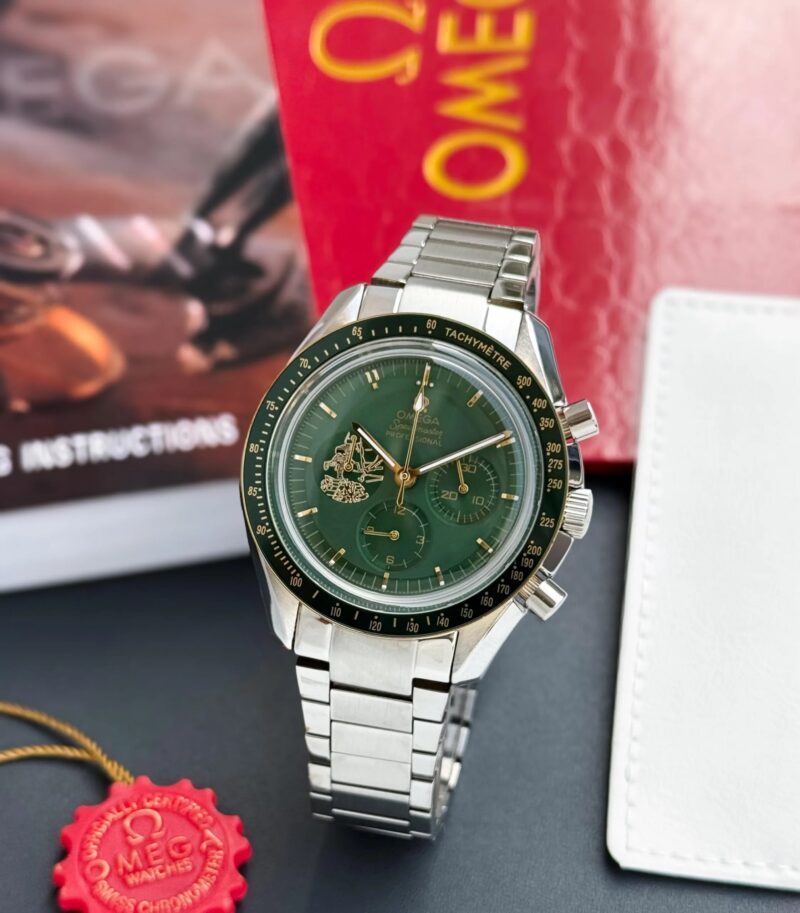 Omega Speedmaster Apollo Green Dial