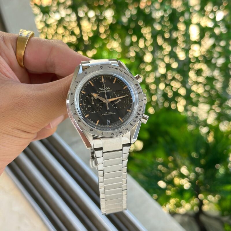 Omega Speedmaster 57 Co-Axial Green Dial