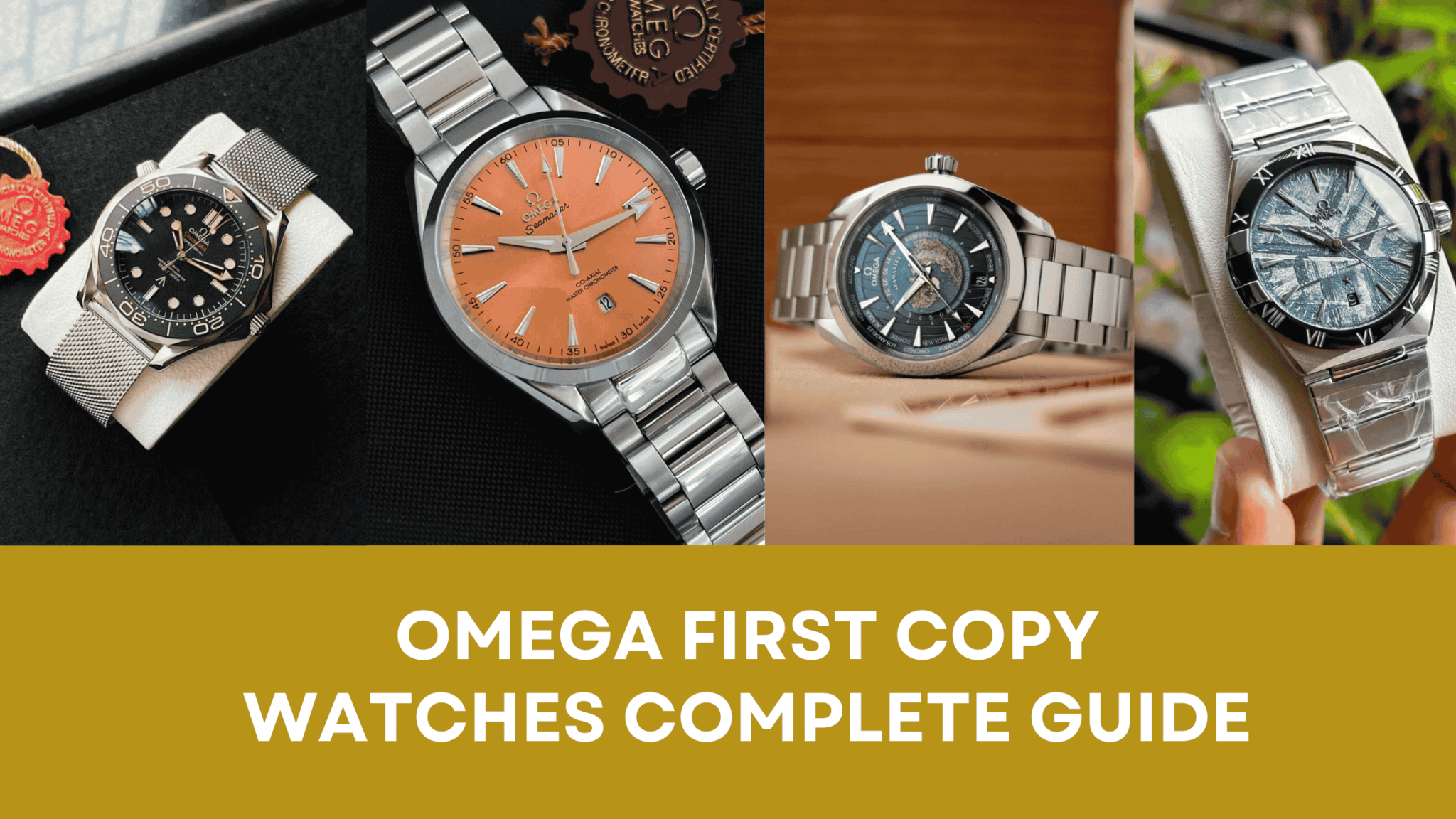 Omega First Copy Watches Complete Guide & Tips for 2025