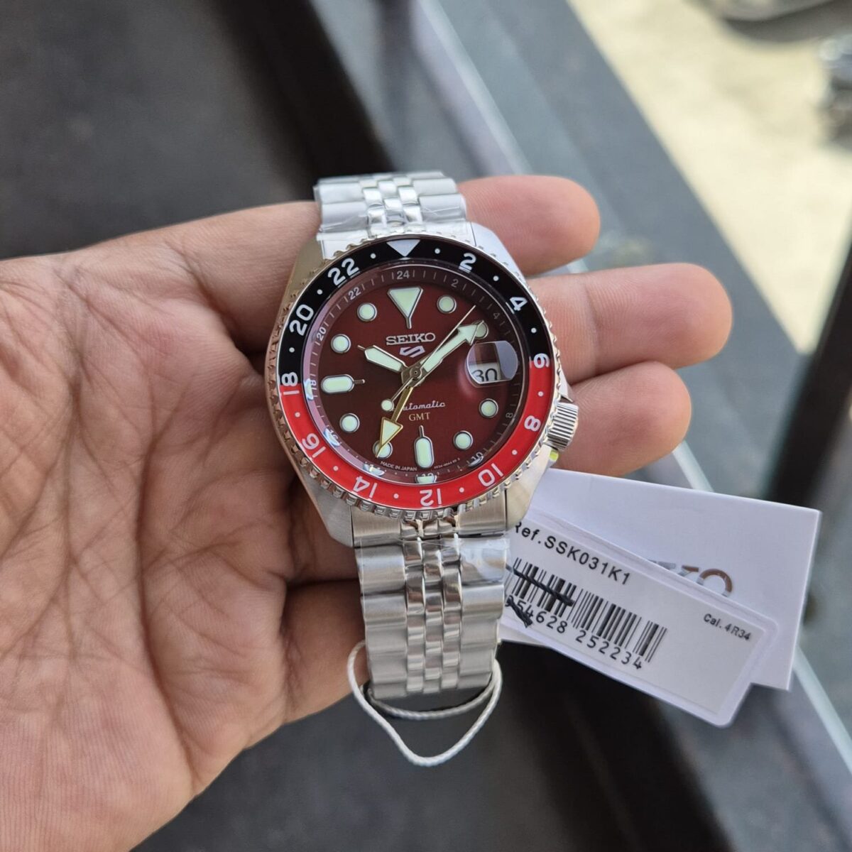 Seiko 5 Sports SSK031K1 Red Dial Store Quality