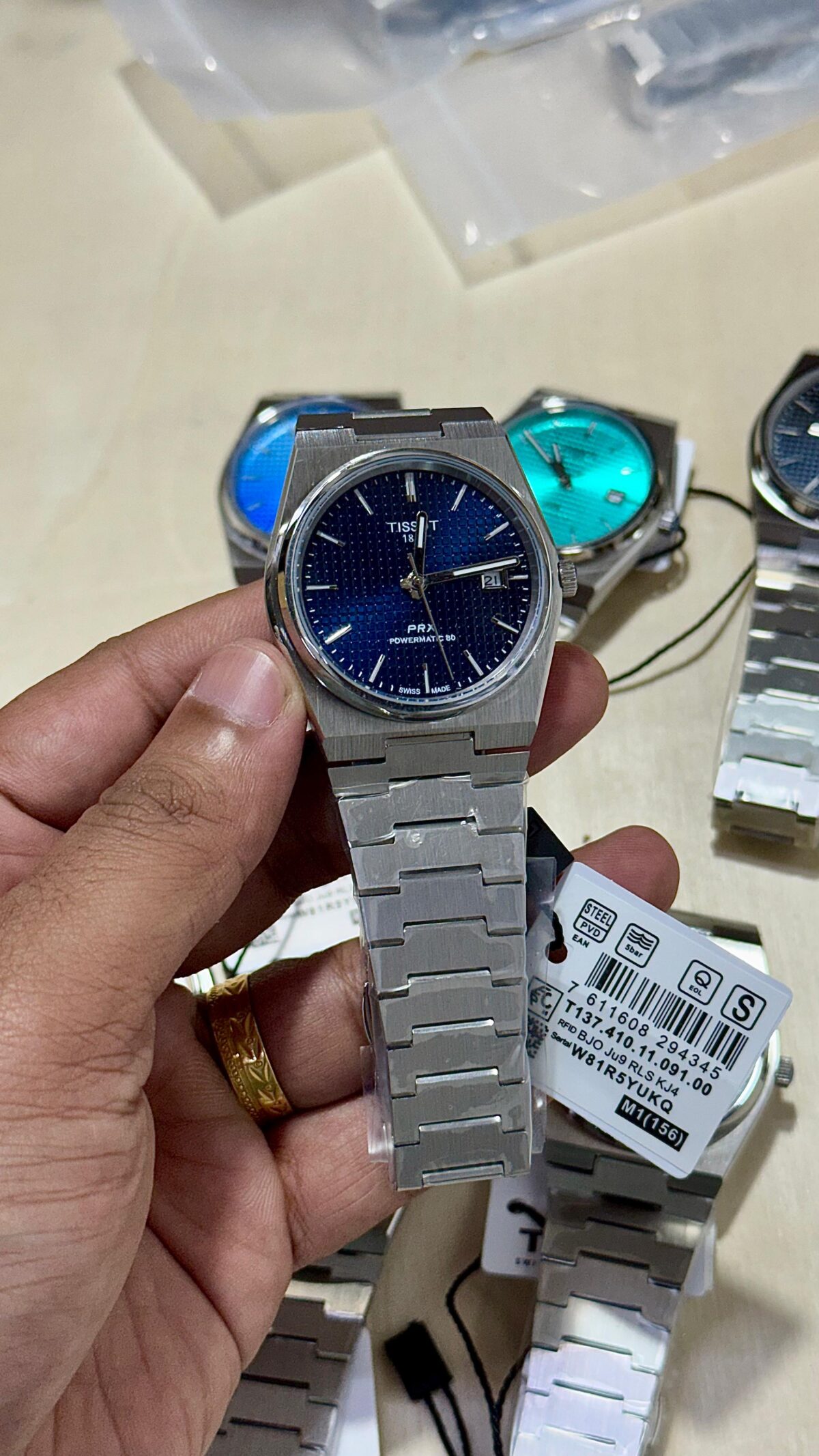 Tissot PRX Powermatic 80 Automatic Watch 9 Colour