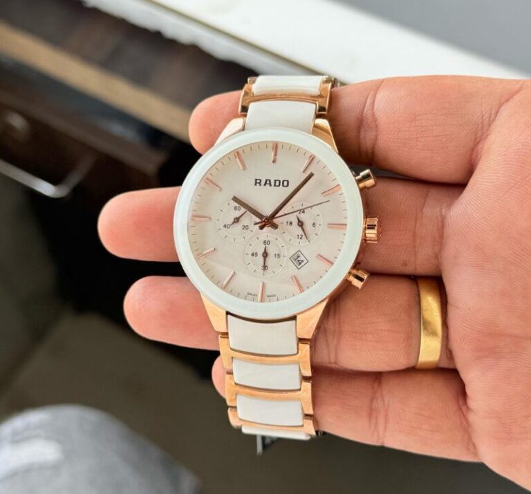 Rado Centirx Chronograph White Dial