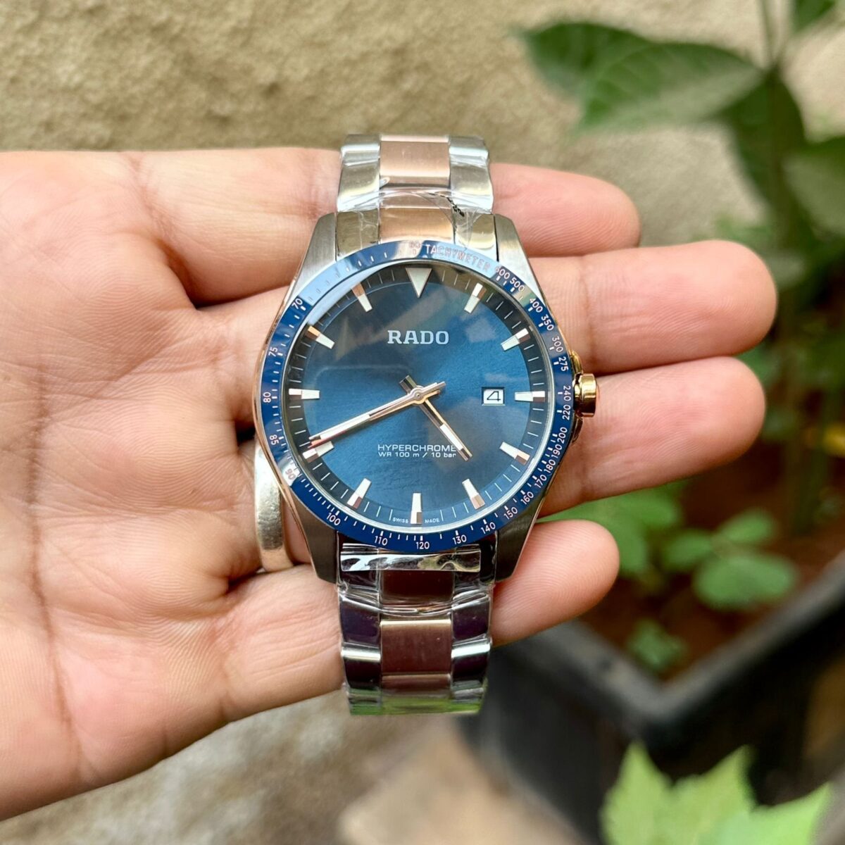 Rado Hyperchrome Blue Dial Two-Tone