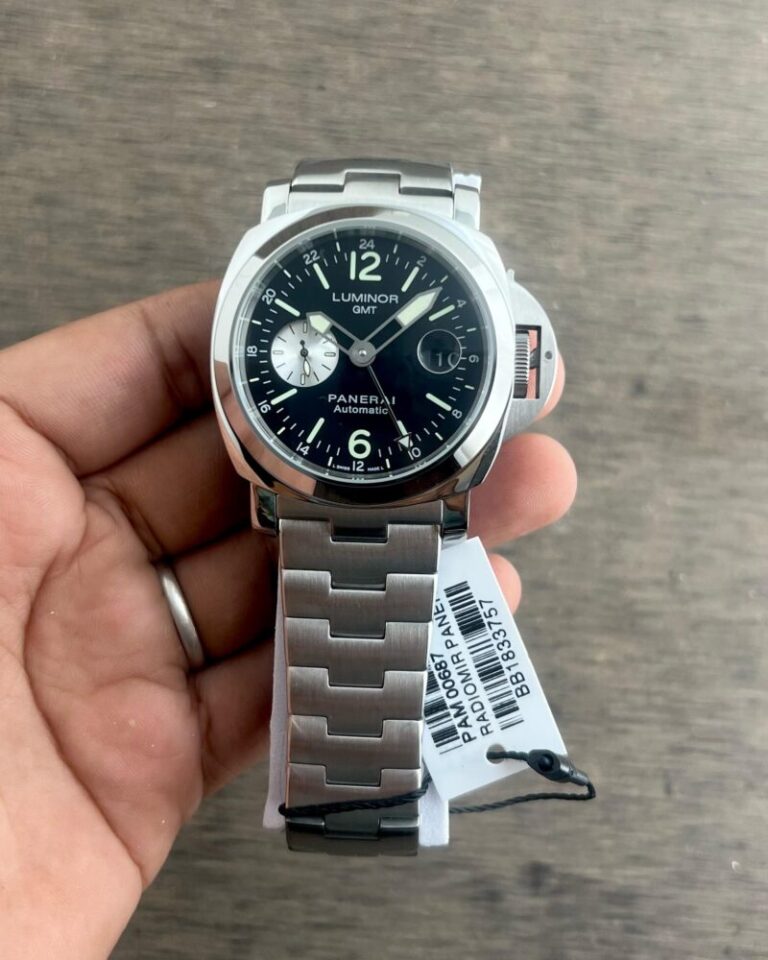 Luminor Panerai GMT Automatic Acciaio 44mm