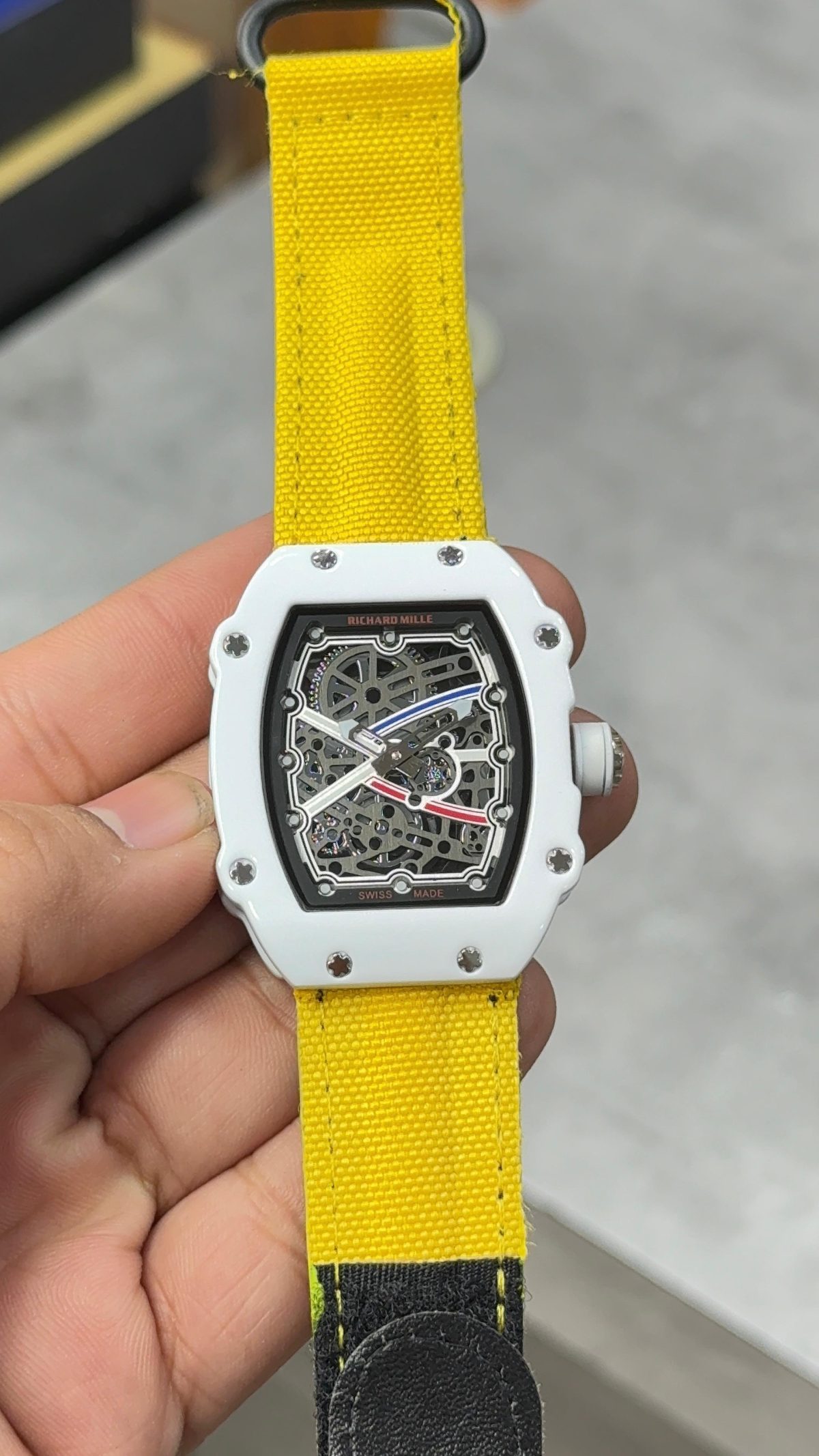 Richard Mille RM67-02 White Skeleton Dial