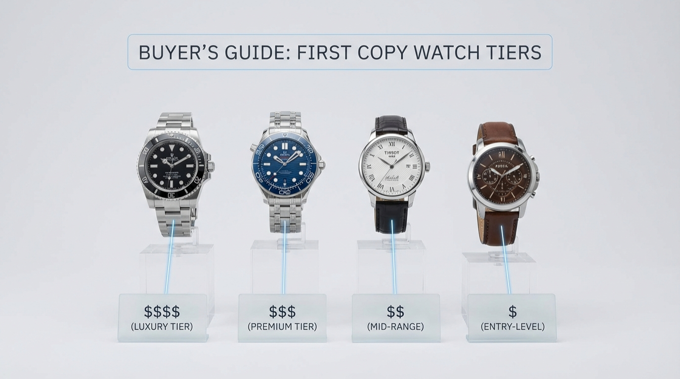The Ultimate Guide to First Copy Watches in India (2026 Edition)